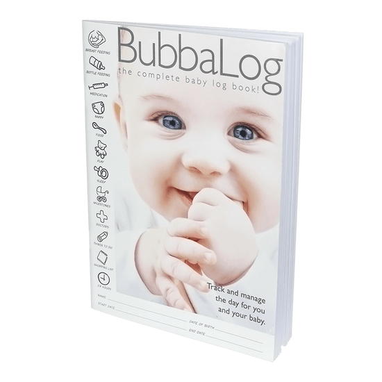 BubbaLog Baby Tracker Log Book | BabyHeart